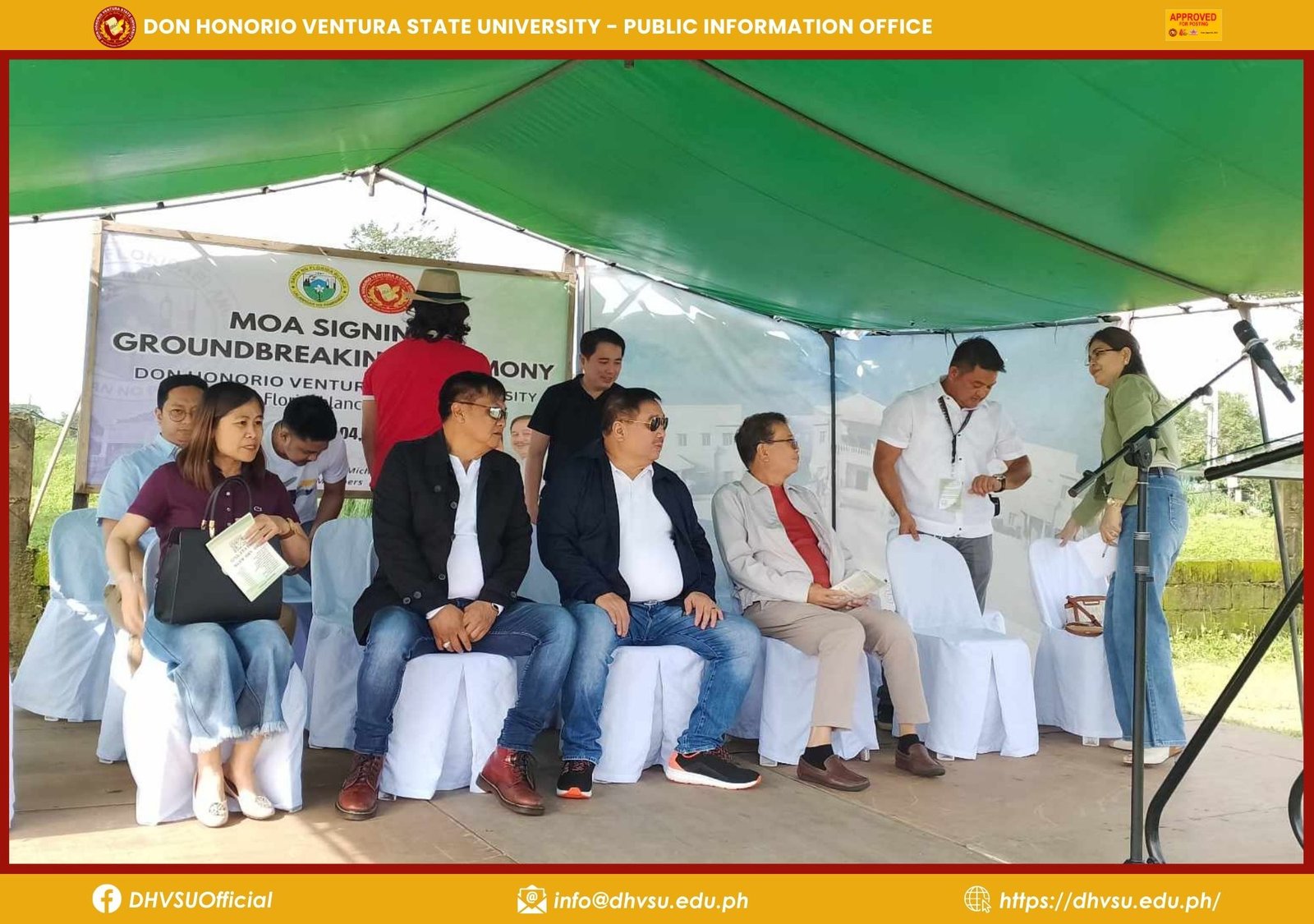 DHVSU, Municipality of Floridablanca sign agreement and break ground ...