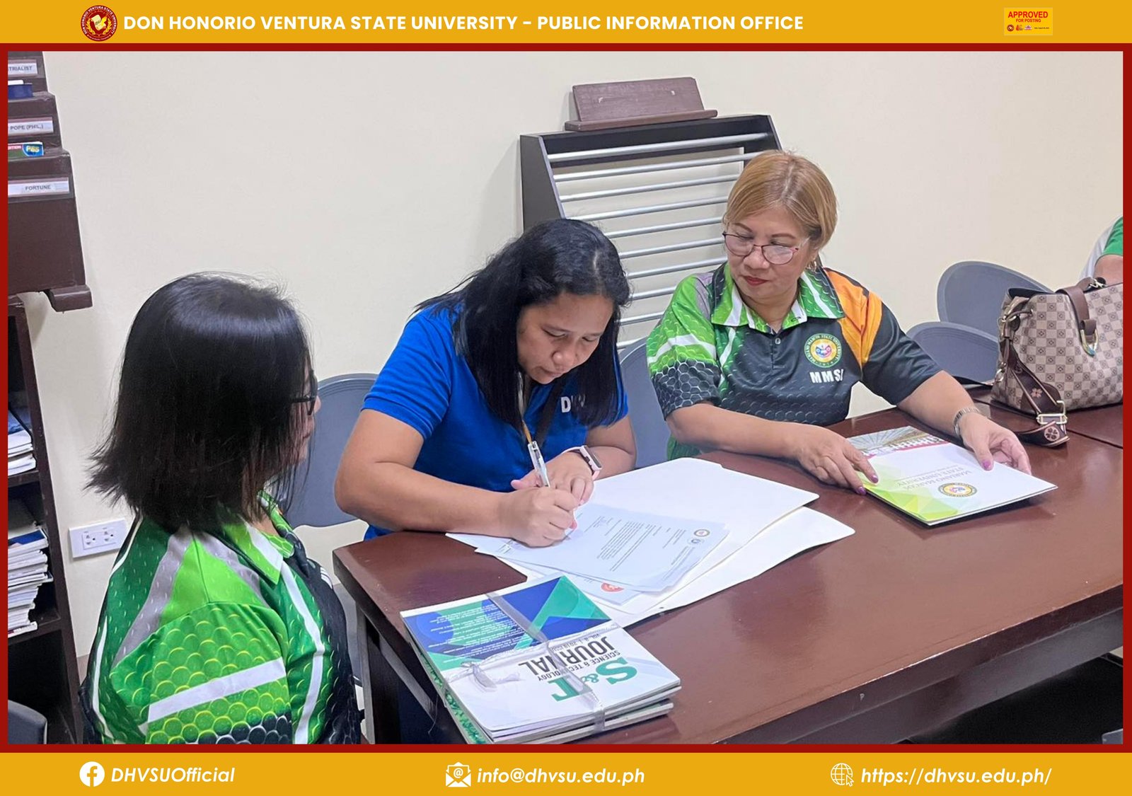 MMSU collaborates with DHVSU through library, museum benchmarking activity
