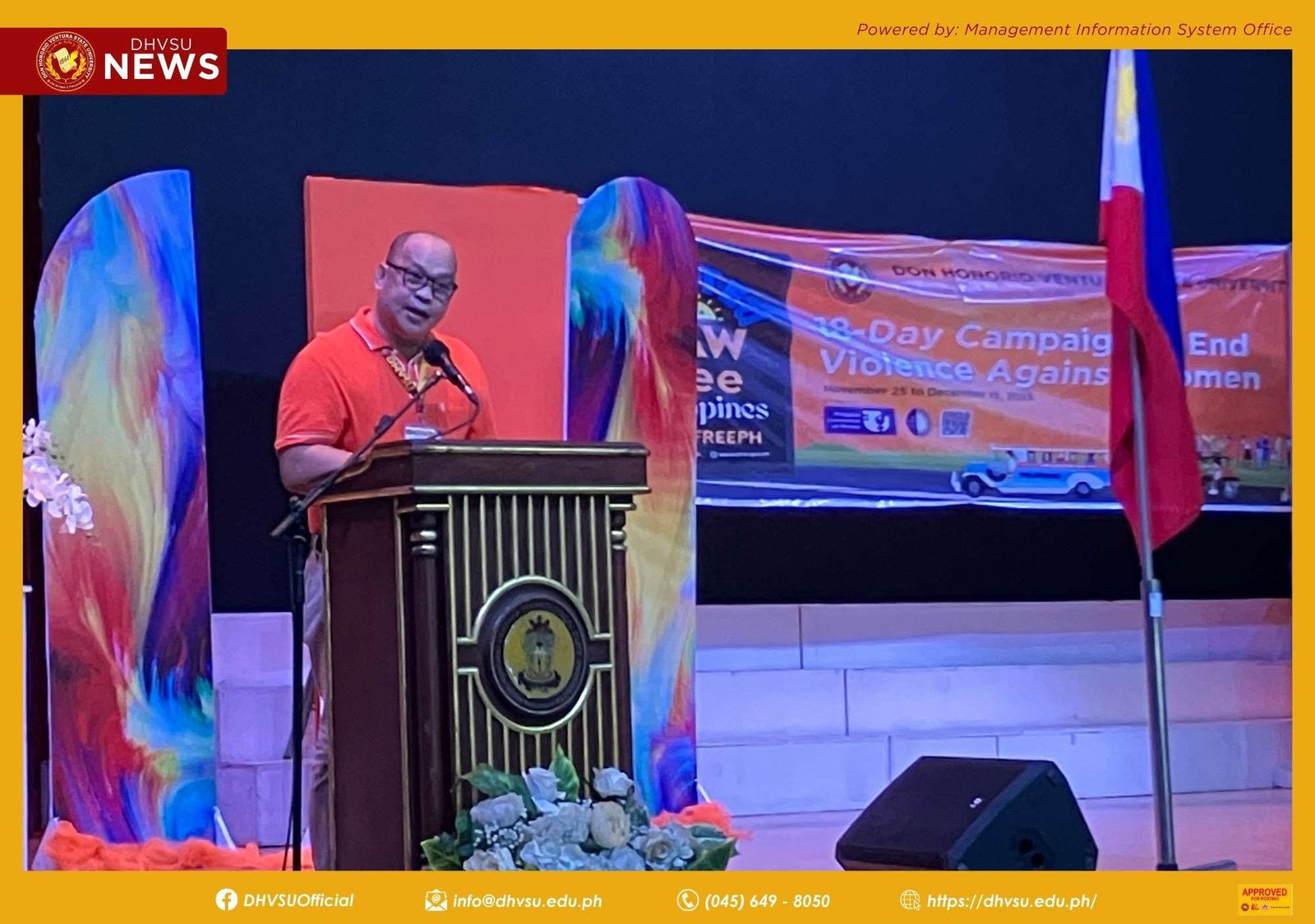 DHVSU champions inclusivity as it wraps up the 18-day EVAW campaign