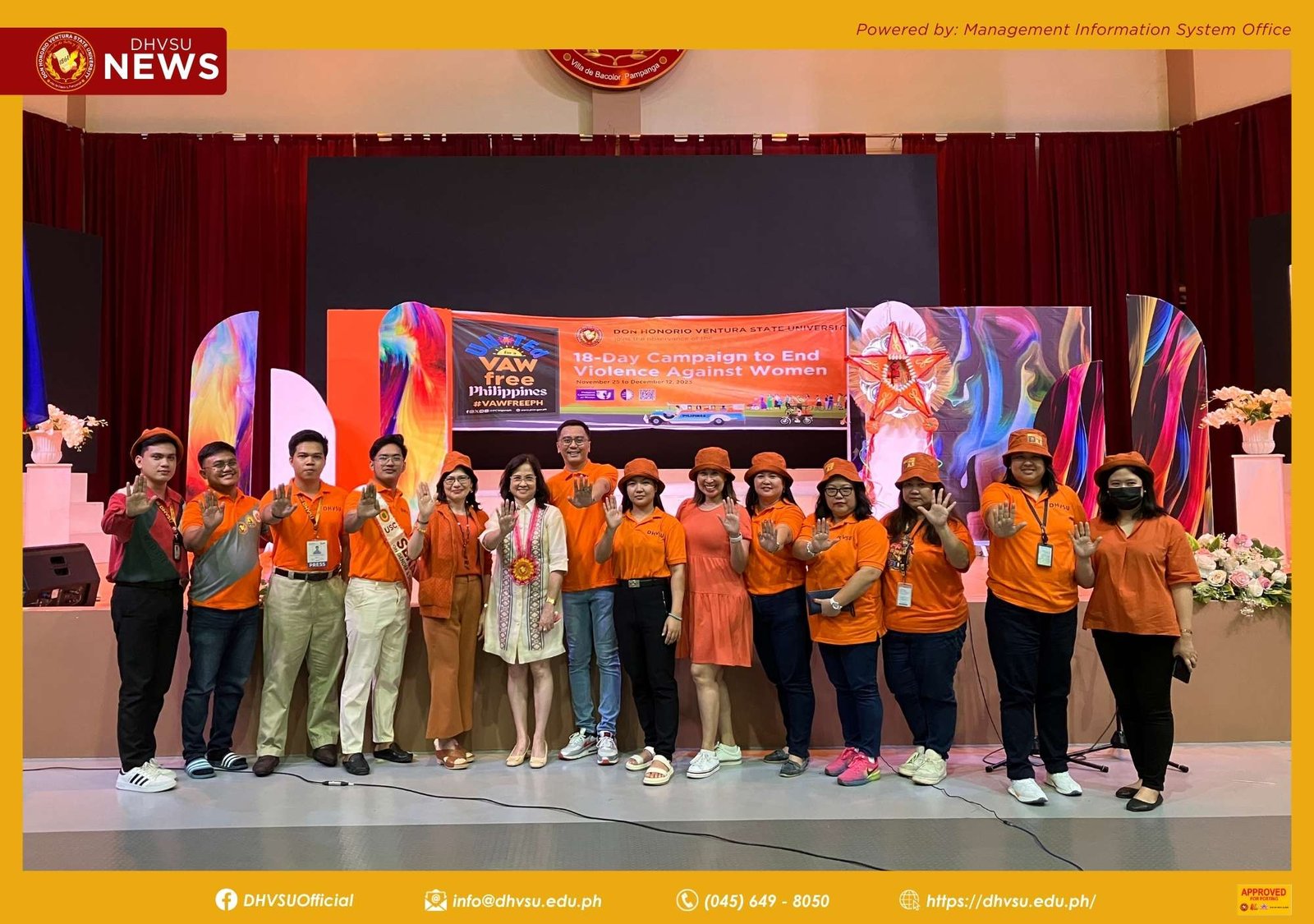 DHVSU champions inclusivity as it wraps up the 18-day EVAW campaign