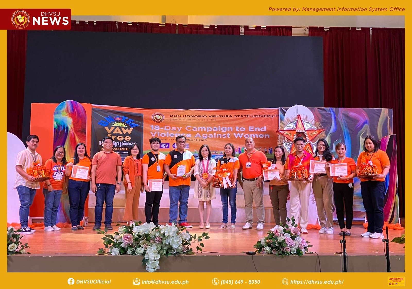 DHVSU champions inclusivity as it wraps up the 18-day EVAW campaign