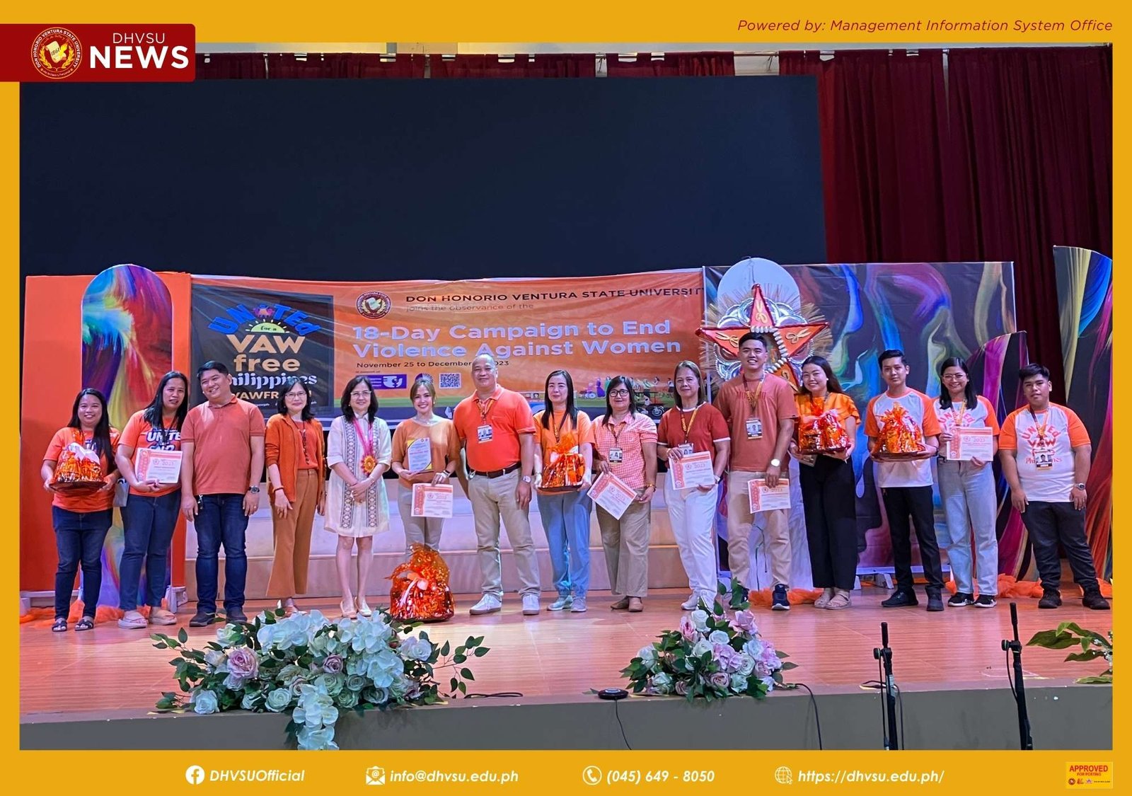 DHVSU champions inclusivity as it wraps up the 18-day EVAW campaign
