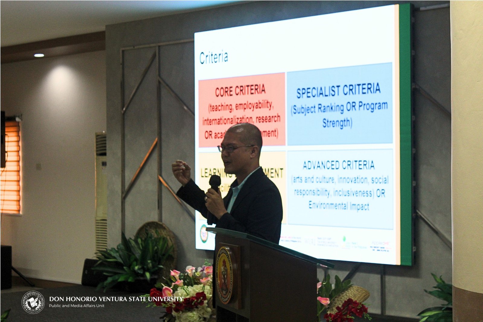 DHVSU aims for internationalization, undergoes mentoring