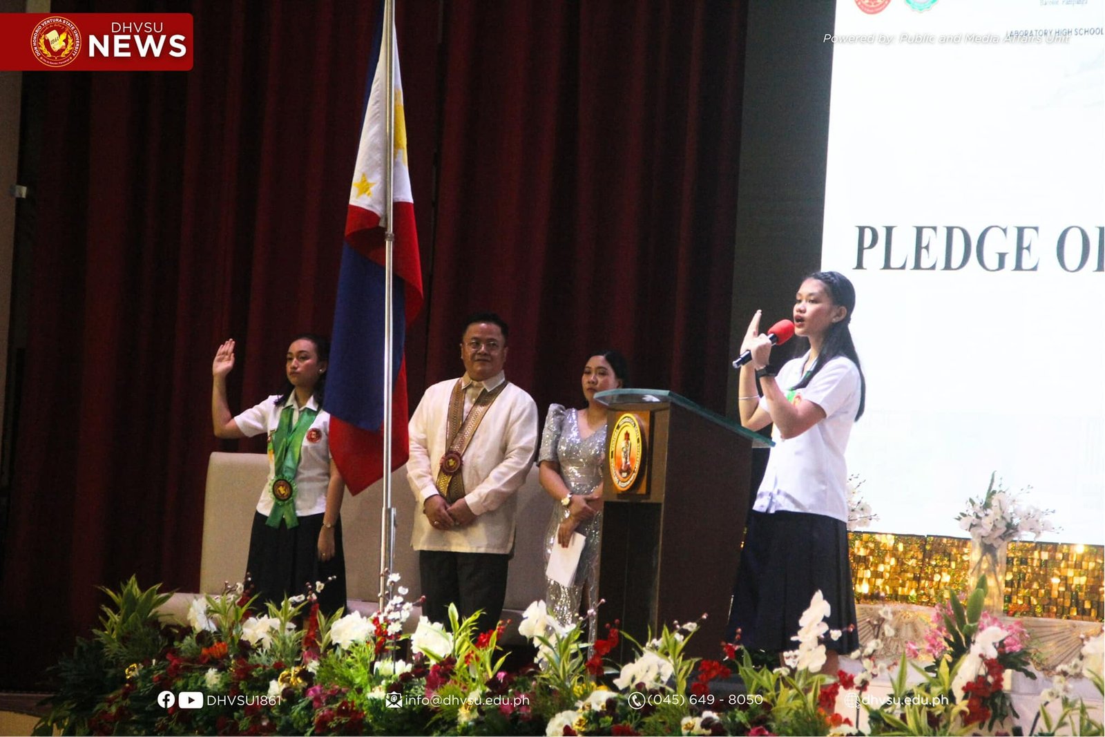 Grade 10 studs march for the 2024 Completion Ceremony