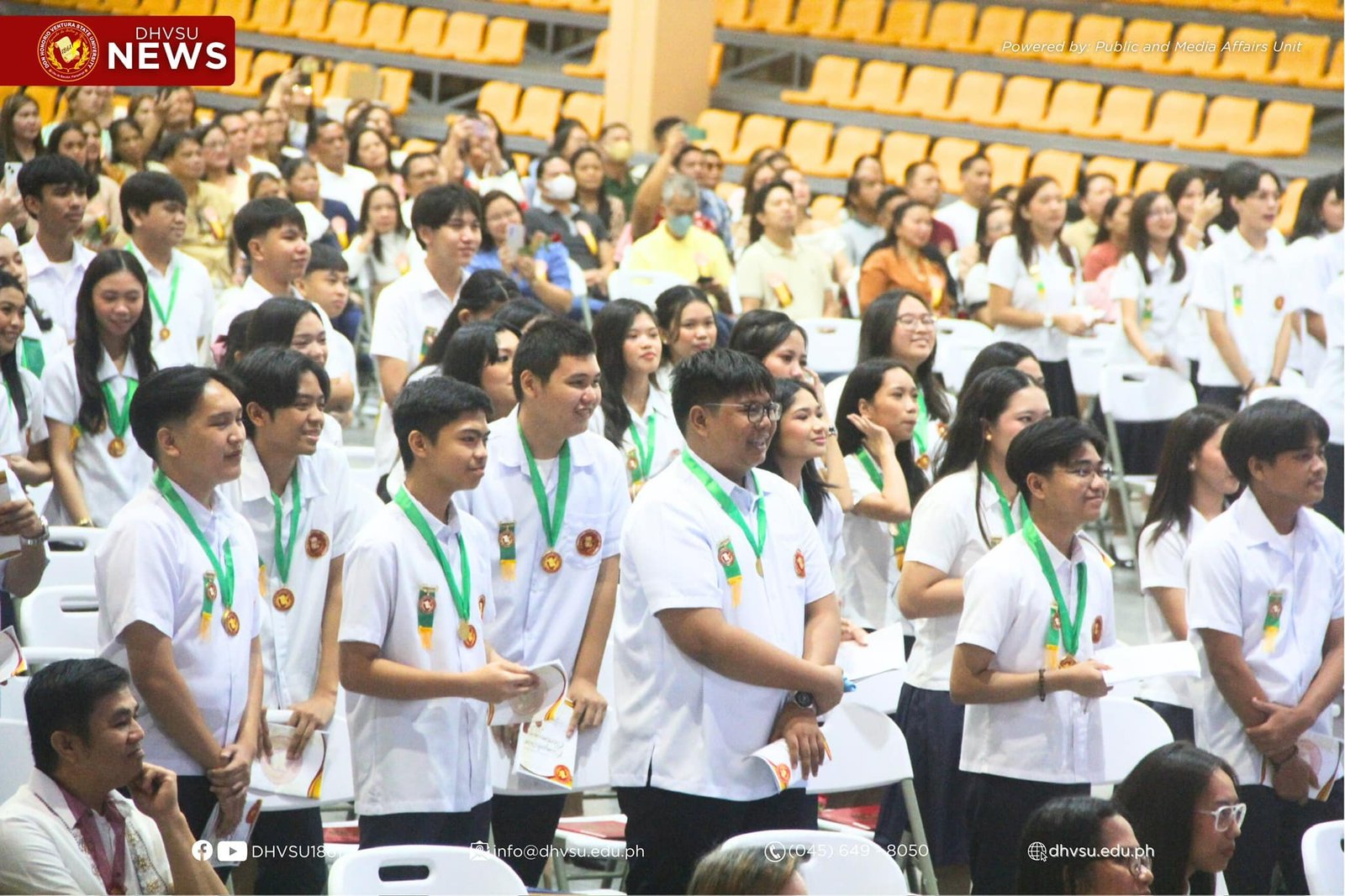 Grade 10 studs march for the 2024 Completion Ceremony