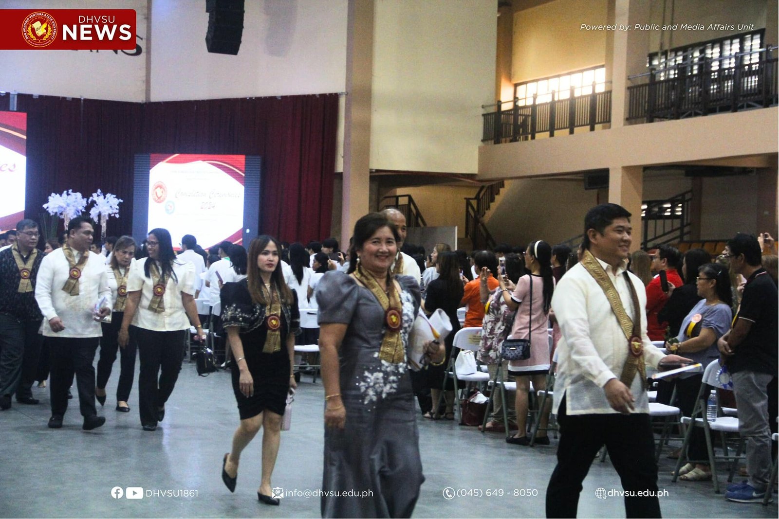 Grade 10 studs march for the 2024 Completion Ceremony
