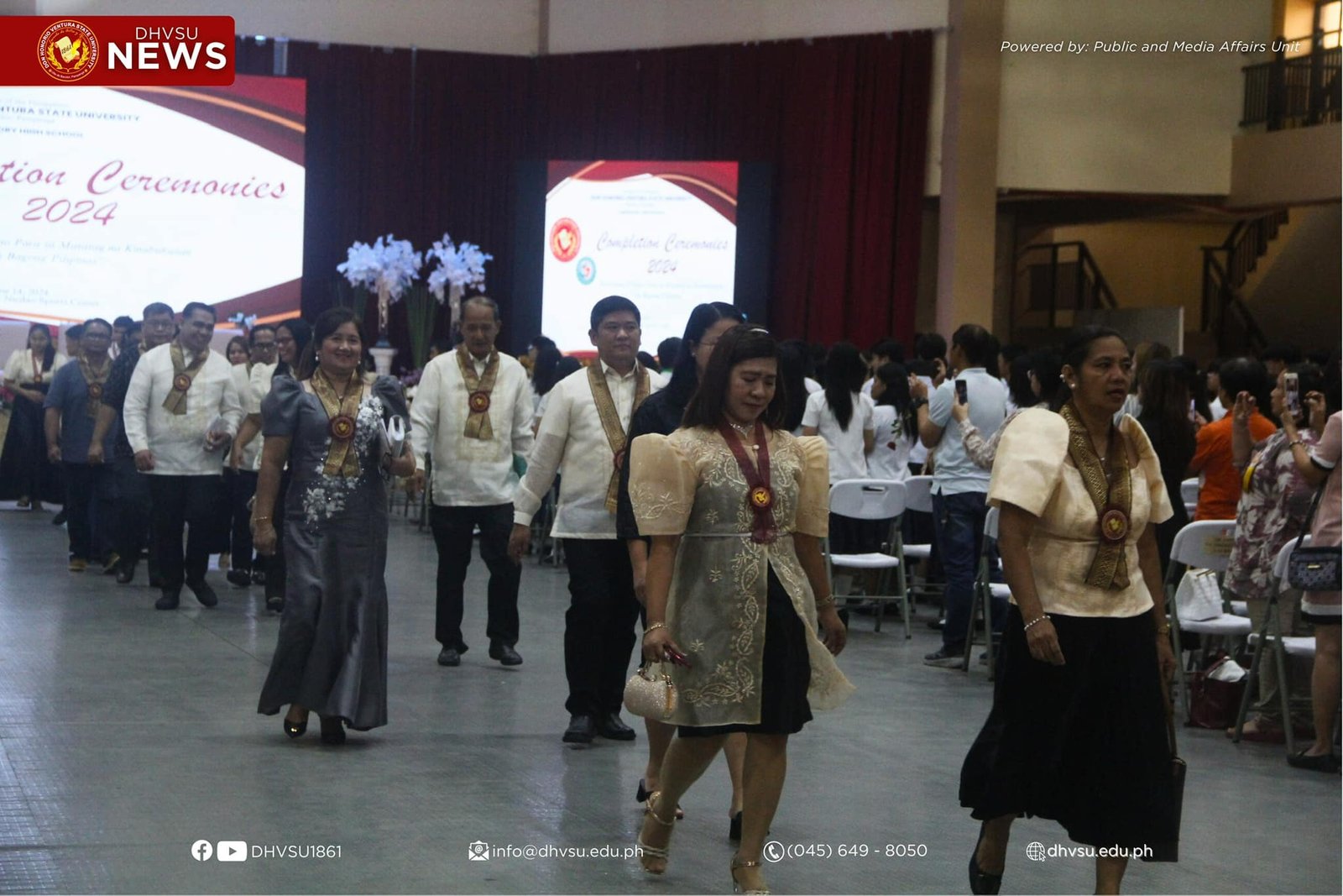 Grade 10 studs march for the 2024 Completion Ceremony