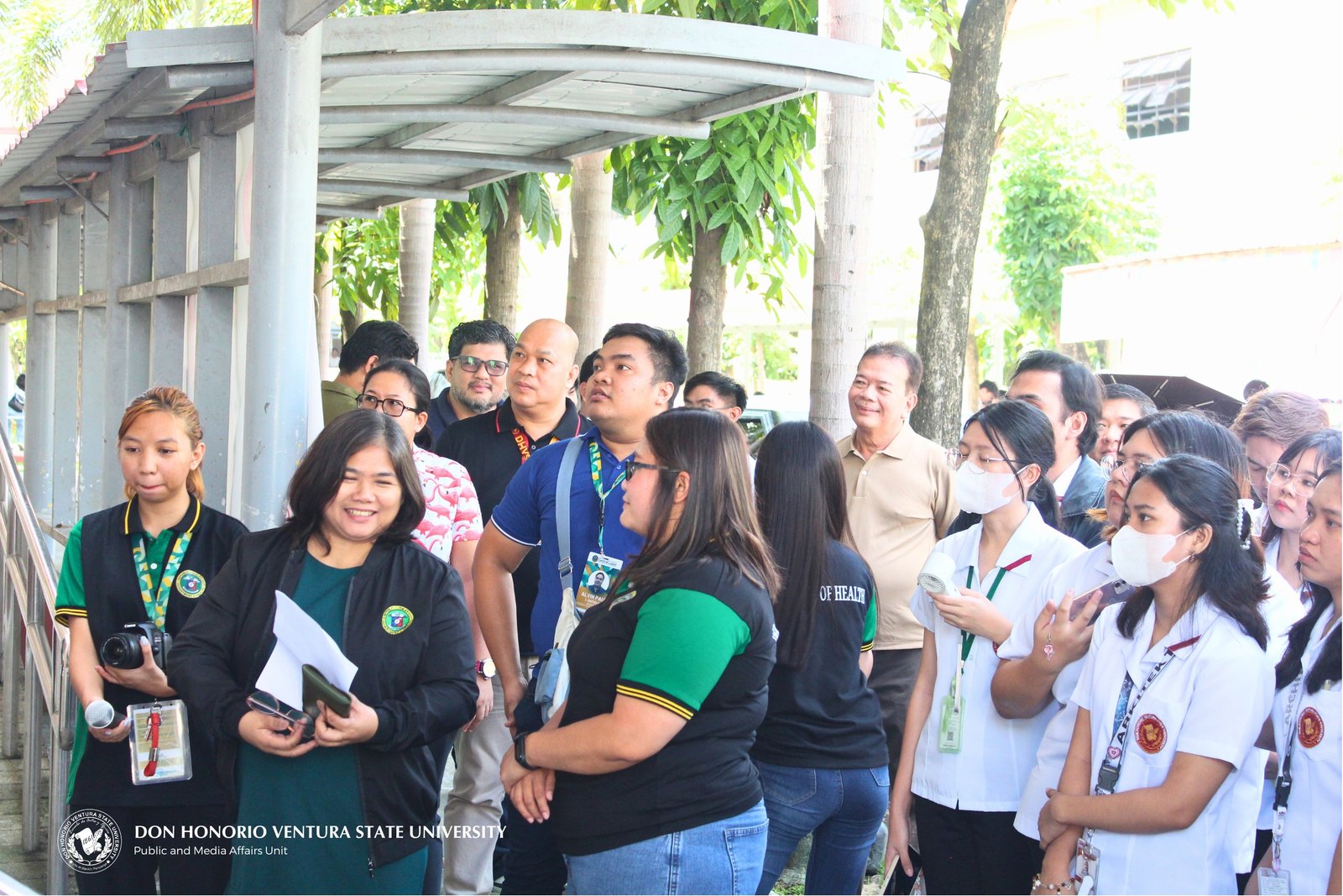 DOHCLCHD, DHVSU unveil mural about climate change, environmental health
